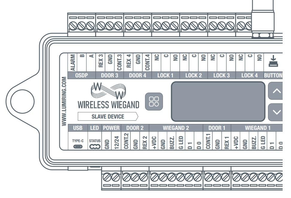 LumiRing Wireless Wiegand